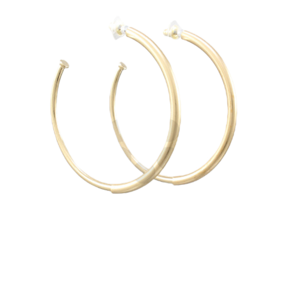 Tube Hoops (Matte/Gold) – Crescent and Main